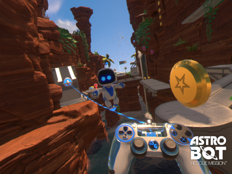 VR at its best: Astro Bot Rescue Mission - Christof Strauss .com